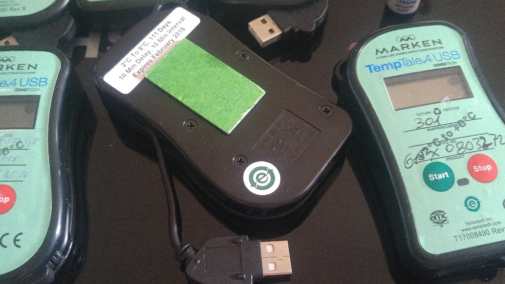 TempTale 4 usb Rejestrator temperatury Sensitech - 7428829157 ...