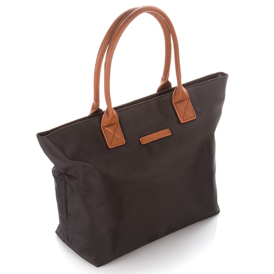 KLASYCZNA CZARNA TORBA SHOPPER NA ZAKUPY NA RAMIĘ - 7334300402 - oficjalne archiwum Allegro