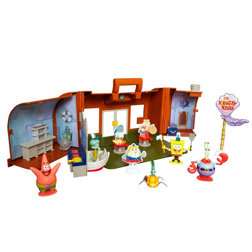 Simba SpongeBob Krusty Krab Mega Zestaw 3 figurki - 7440172955 ...