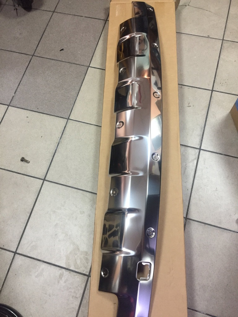 MERCEDES ML W164 BLACHA CHROM TYŁ A1648850122 - 7057142492 - oficjalne ...