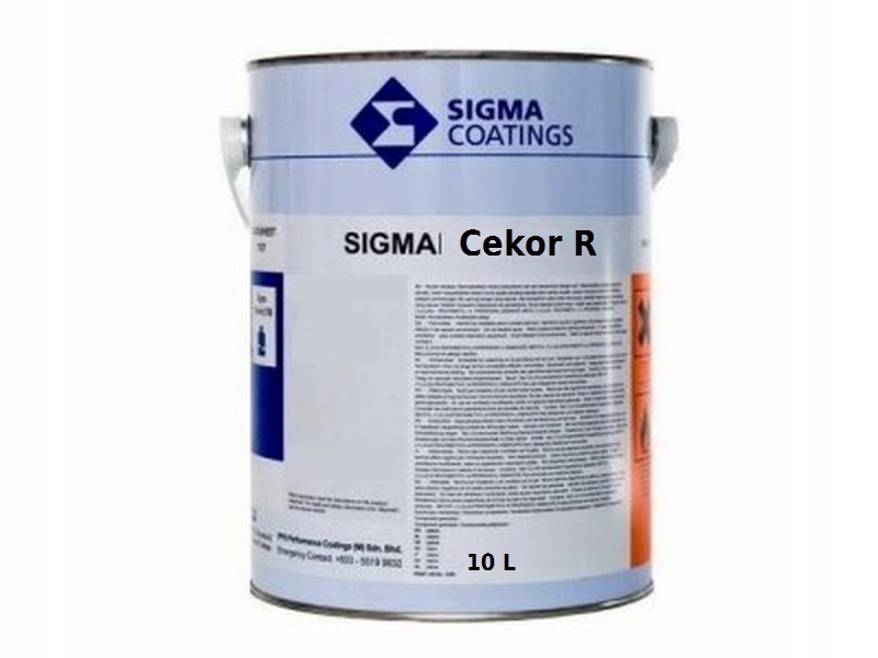 NAJLEPSZY PODKŁAD ANTYKOROZYJNY na rdzę CEKOR 10L - 6910205485 ...