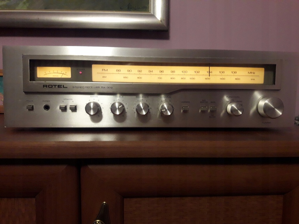 Amplituner Rotel RX 303 - 7600304838 - oficjalne archiwum Allegro