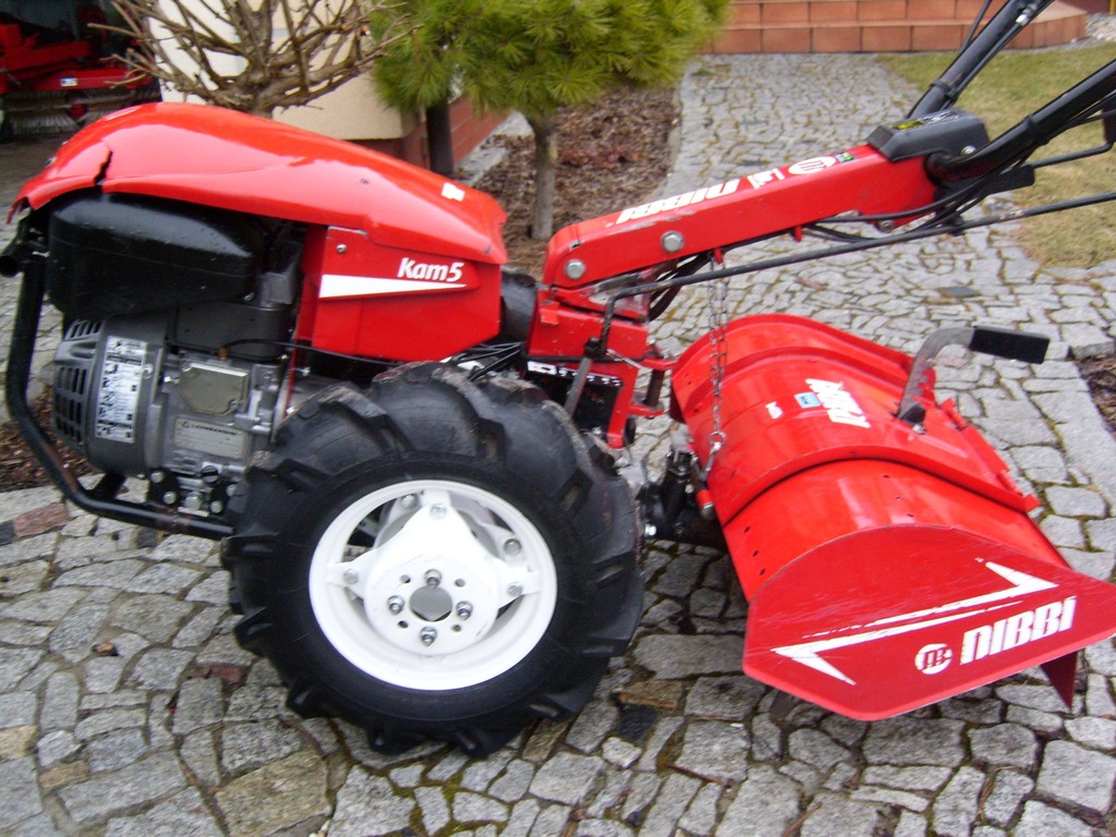 Traktorek jednoosiowy glebogryzarka dzik NIBBI 8KM - 7242403670 - oficjalne archiwum Allegro