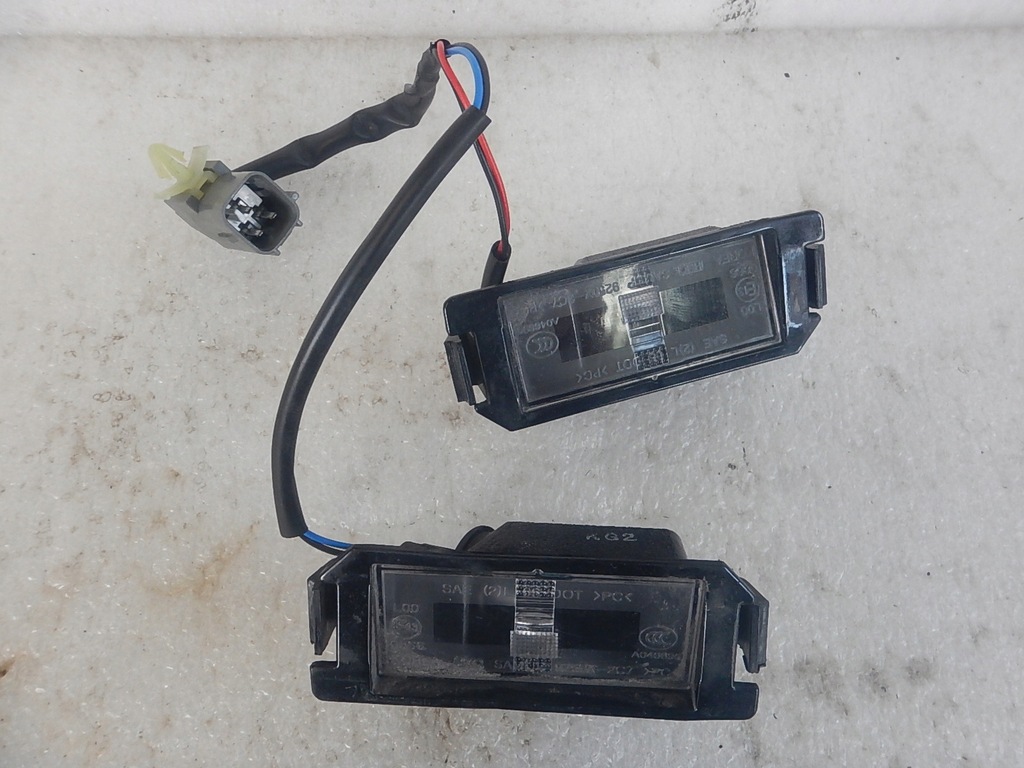 KIA RIO 12-16 OŚWIETLENIE TABLICY 92501 1W200 - 7626858573 - oficjalne ...