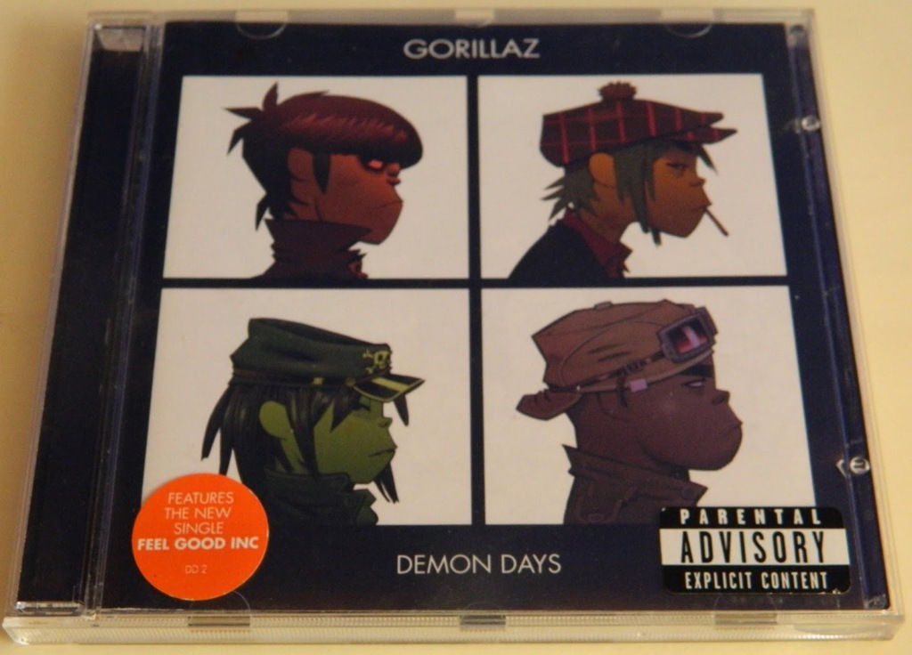 Gorillaz Demon Days CD - 7451959580 - oficjalne archiwum Allegro