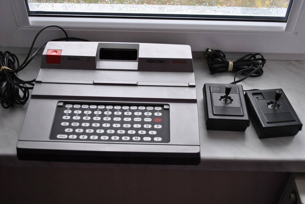 PHILIPS Videopac G7400 /Odyssey2/ Konsola z lat 70 - 7632531709 ...