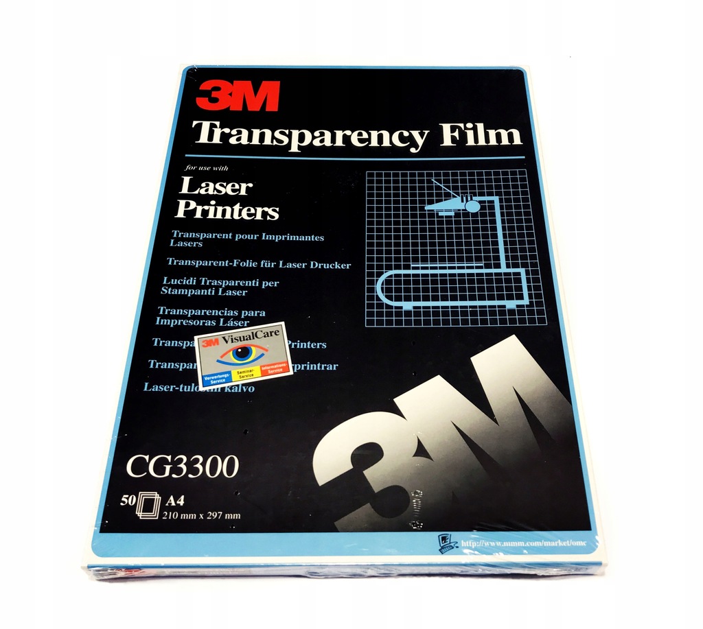 3M 3x CG3300 Folia do drukarek laserowych + CG3420 - 7682105194 ...