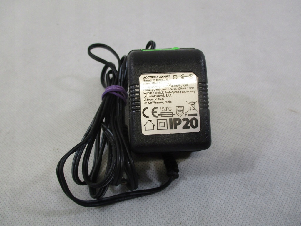 Zasilacz adapter zjf-dc060v300 6V - 7614034086 - oficjalne archiwum Allegro