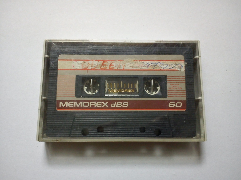 kaseta MEMOREX dBS 60 normal type I - 7370766152 - oficjalne archiwum ... kaseta MEMOREX dBS 60 normal type I - 7370766152 - oficjalne archiwum ...