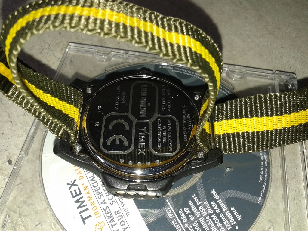 Timex Ironman USB DataLink System PC M851 dla NASA - 7434221108 ...