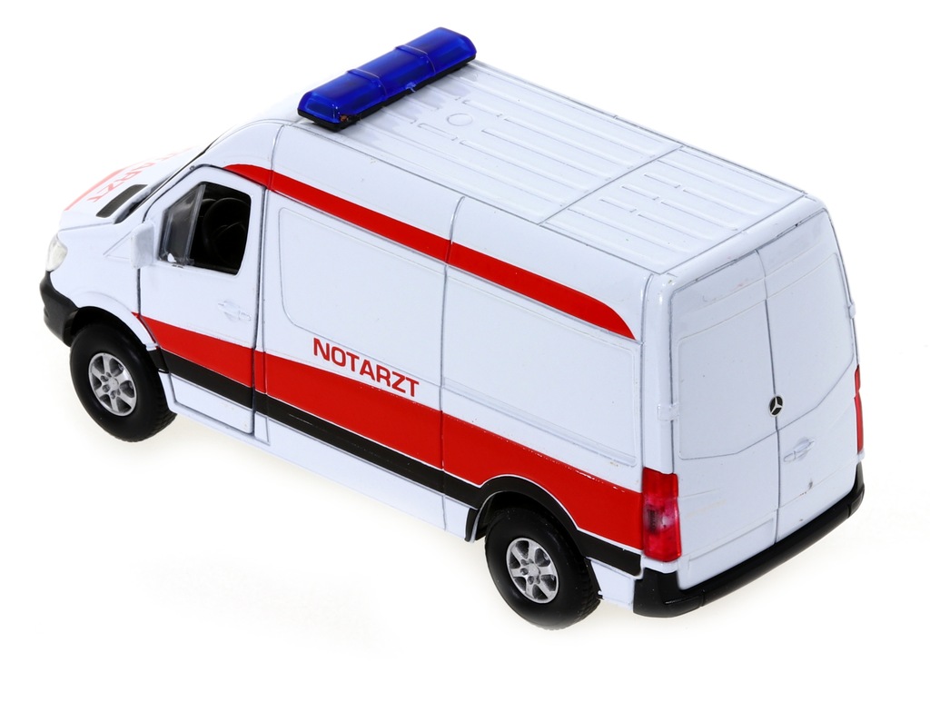 Welly Model Mercedes Sprinter Pogotowie Ambulans - 6990877805 ...