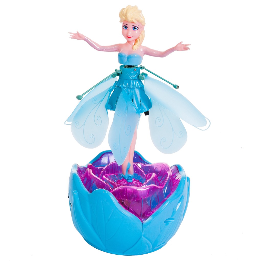 LATAJĄCA WRÓŻKA ELSA FLY FROZEN KRAINA LODU MELODY - 6174761557 ...