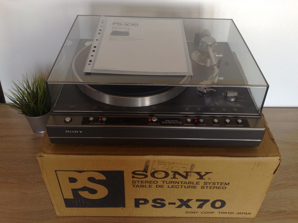 SONY PS-X70 SLICZNY STUDYJNY GRAMOFON JEDYNY TAKI. - 7240798324 ...