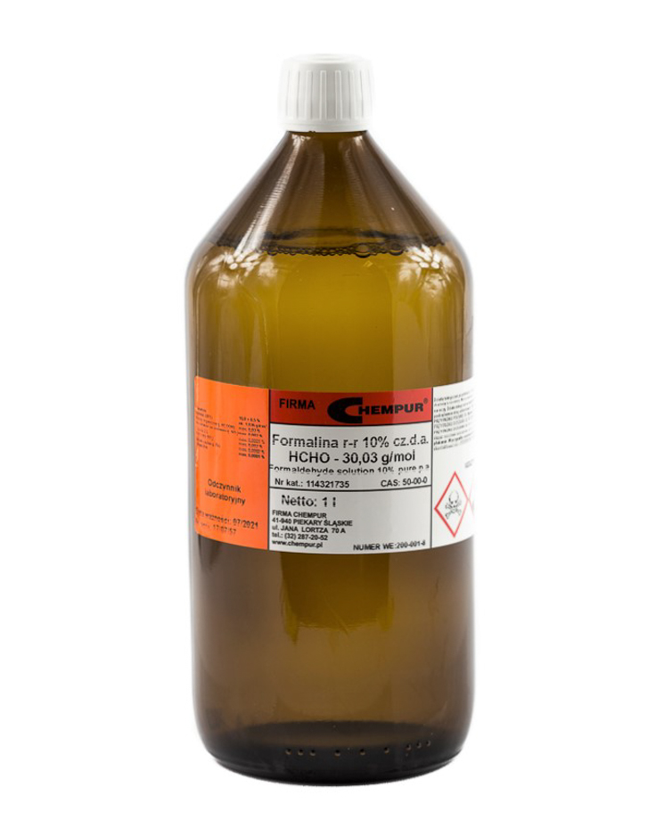 Formalina 10% cz.d.a. 1l Chempur - 7210105050 - oficjalne archiwum Allegro