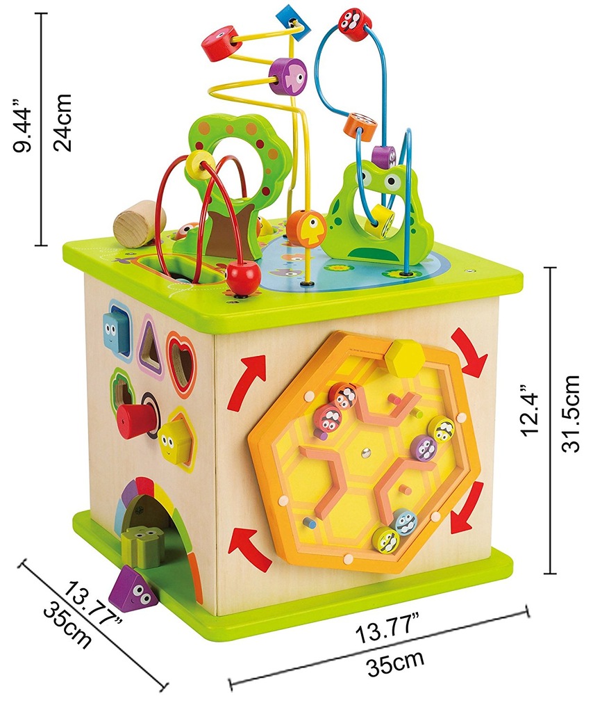 HAPE E1810 DUŻA KOSTKA EDUKACYJNA MOTORYCZNA - 7450756722 - oficjalne ...