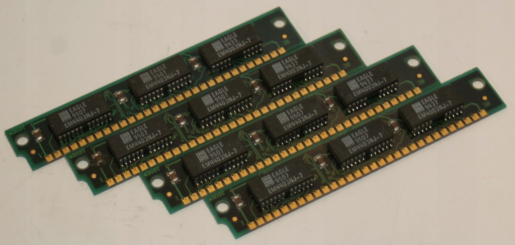 4MB RAM SIMM 30pin / 4x 1MB 70ns / EAGLE LITE-ON - 7571302502 ...