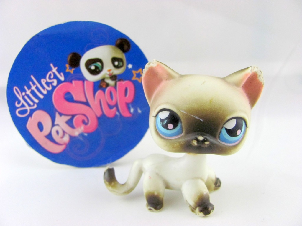 LPS Littlest pet shop kot kotek U - 7141756746 - oficjalne archiwum Allegro