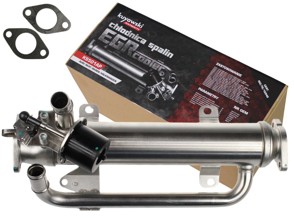 CHŁODNICA SPALIN EGR VW PASSAT B6 2.0 TDI 140 170 - 7594515282 ...