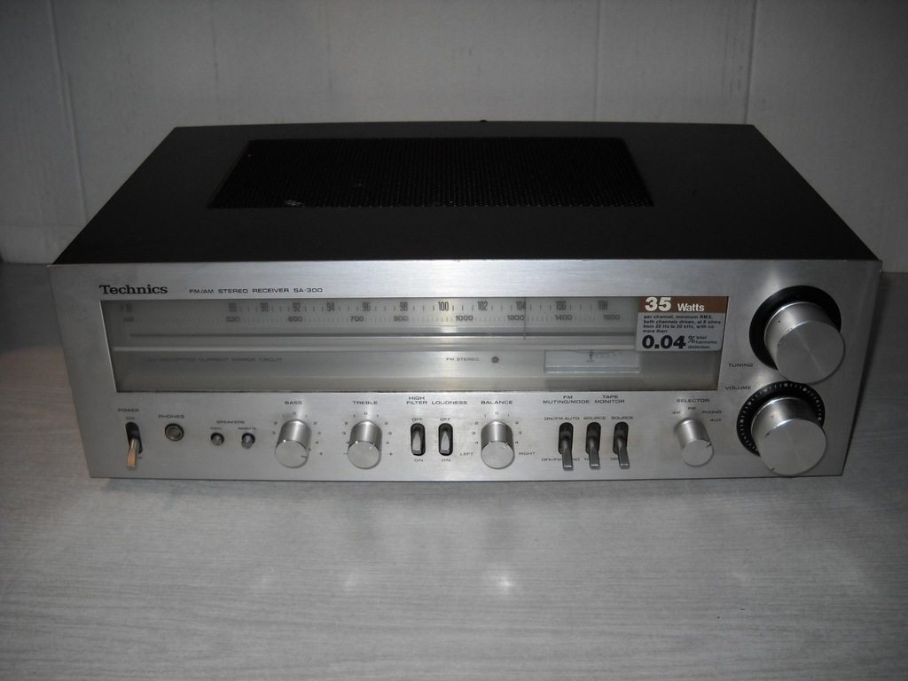 AMPLITUNER TECHNICS SA-300 - 7242487159 - oficjalne archiwum Allegro