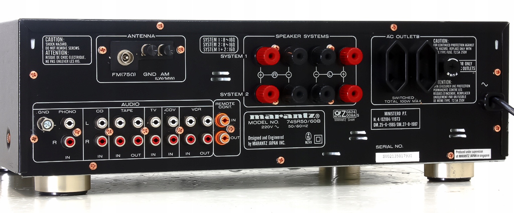 MARANTZ SR-50L POSZUKIWANY AMPLITUNER STEREO HIT - 7768120225 - oficjalne archiwum Allegro