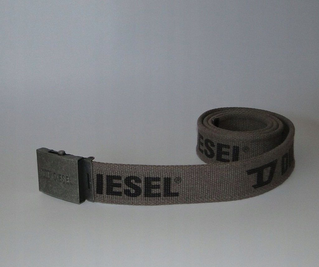 Pasek DIESEL U.S.A. VINTAGE Original Postarzany - 7747076926 ...