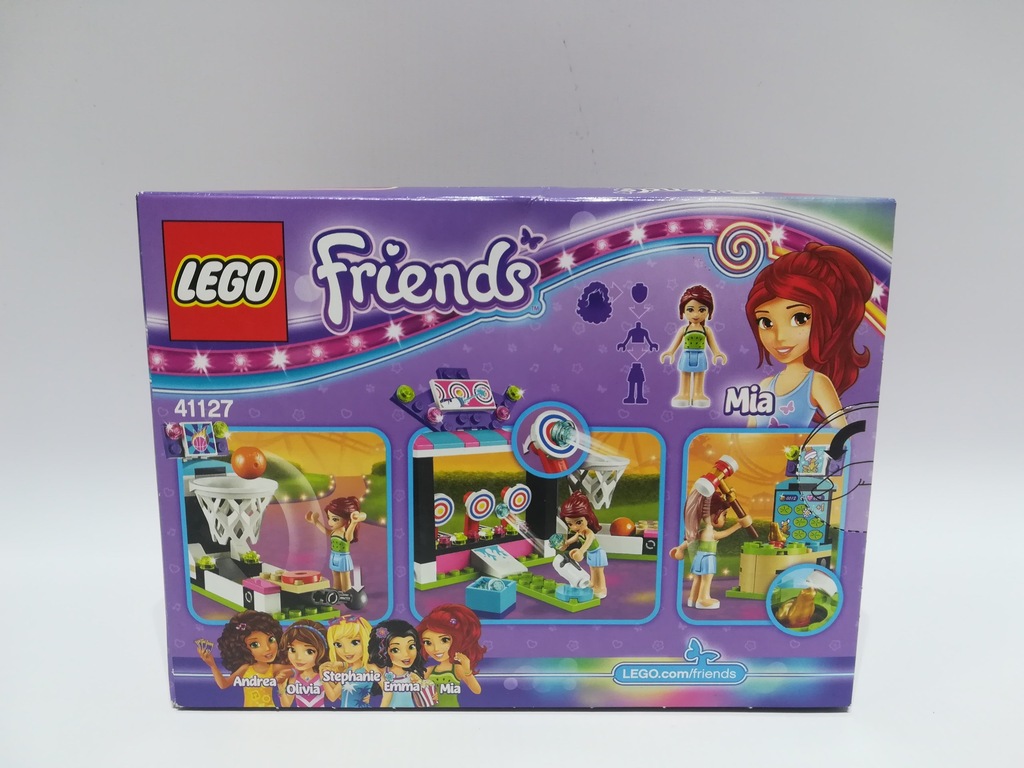 KLOCKI LEGO FRIENDS GRY W PARKU ROZRYWKI 41127 - 7097689348 - oficjalne ...