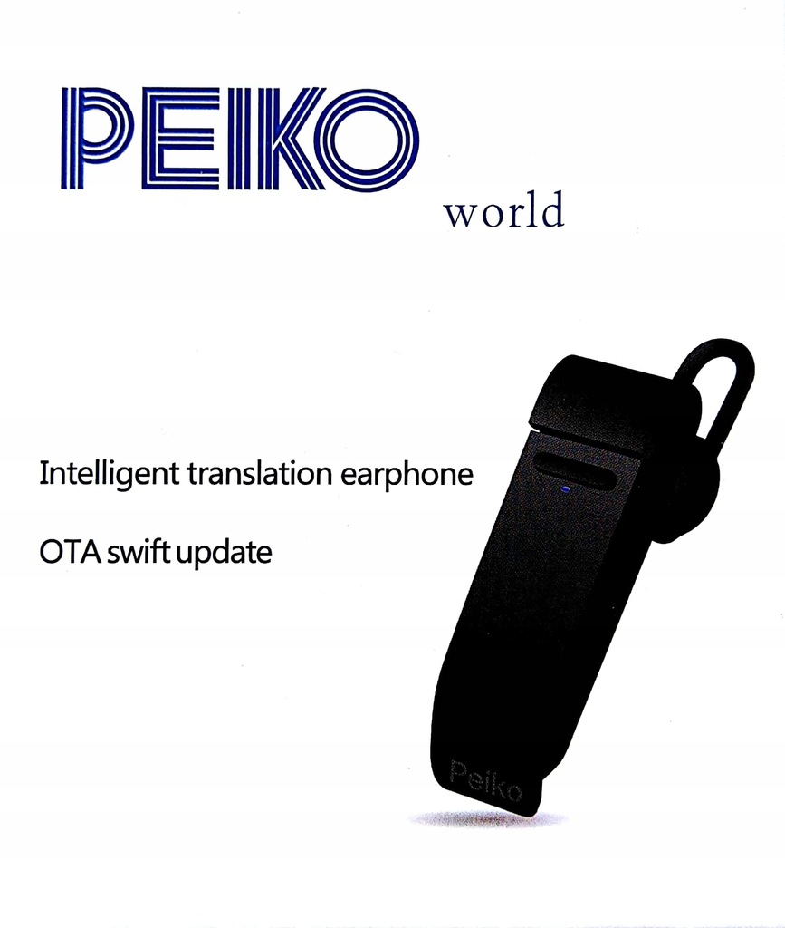 PEIKO world translator - 7753407717 - oficjalne archiwum Allegro