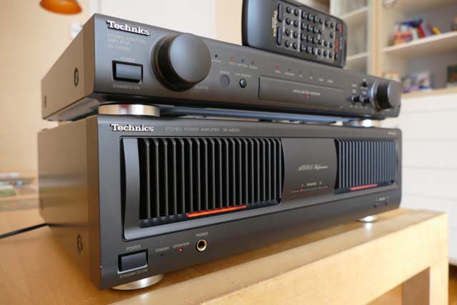 SE-A800S + SU-C800U Technics Power Amplifier 2cz - 7048850383 - oficjalne archiwum Allegro