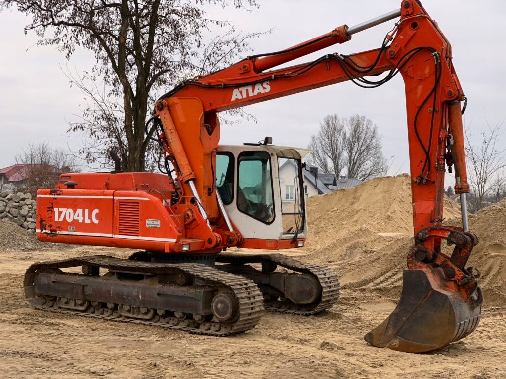 Atlas 1704 koparka gąsienicowa prosto z Niemiec - 7695421220 ...