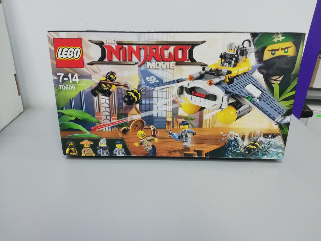 LEGO 70609 Ninjago Movie Bombowiec Manta Ray 30082 - 7356227427 ...
