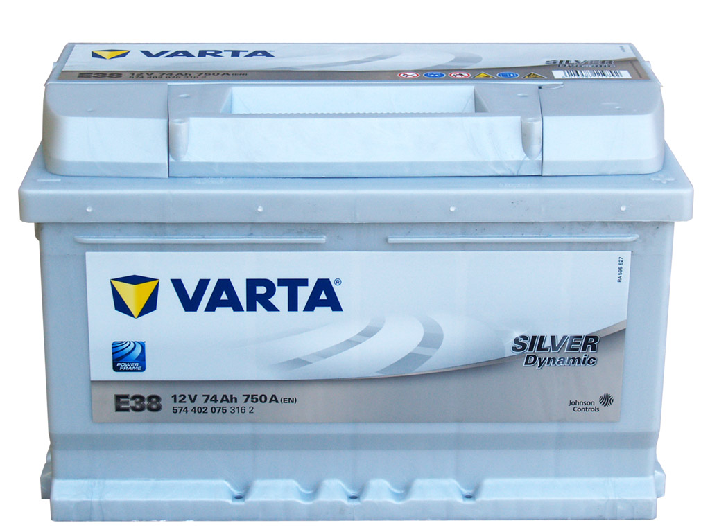 Akumulator VARTA SILVER DYNAMIC E38 74Ah/750A - 7720316438 - oficjalne archiwum Allegro