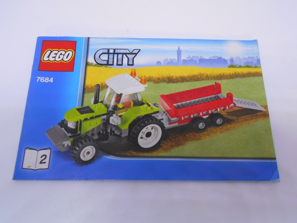 Instrukcja LEGO City Pig Farm & Tractor 7684 - 7270360139 - oficjalne ...