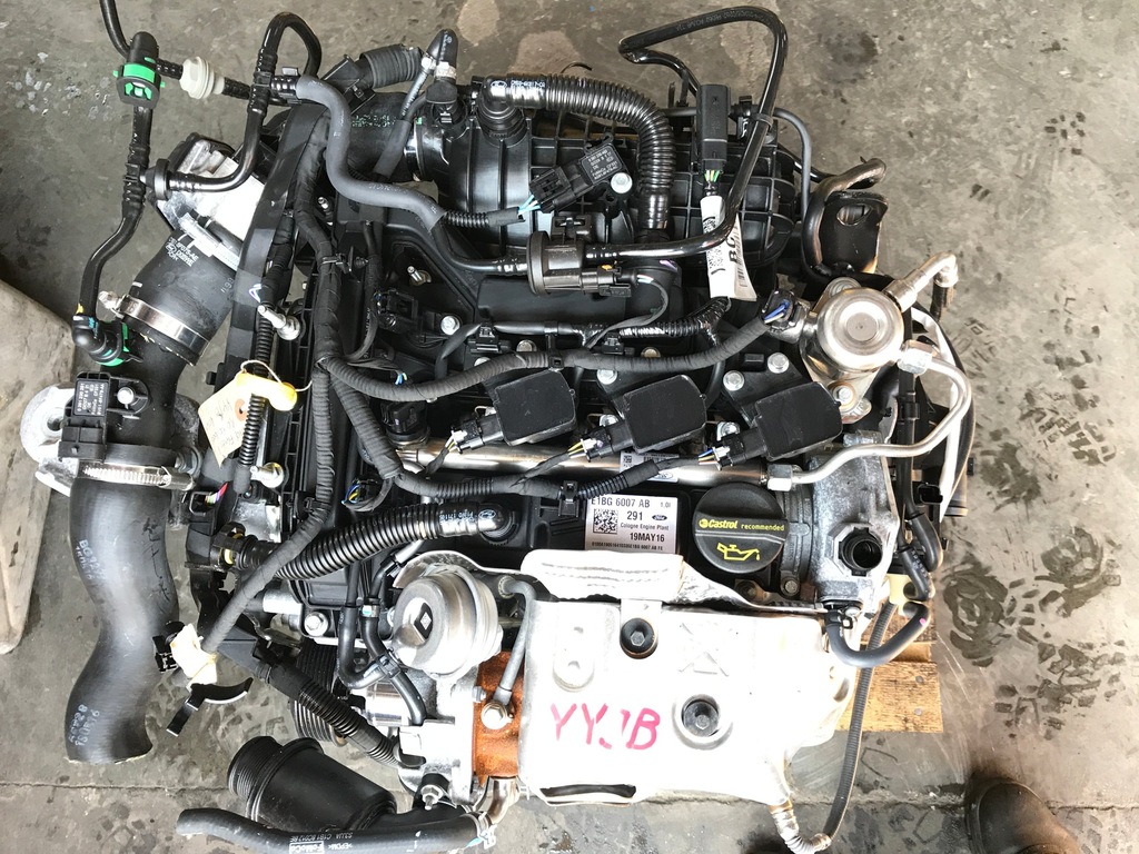 Silnik Ford Fiesta 1.0 EcoBoost YYJB 2016r 140KM - 6803610365 ...