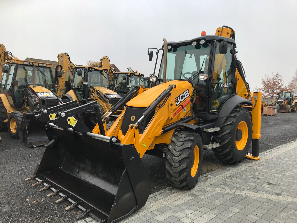 Jcb 3 Cx Contractor rok 2015 zwykły silnik 4cx Cat - 7688119469 - oficjalne archiwum Allegro