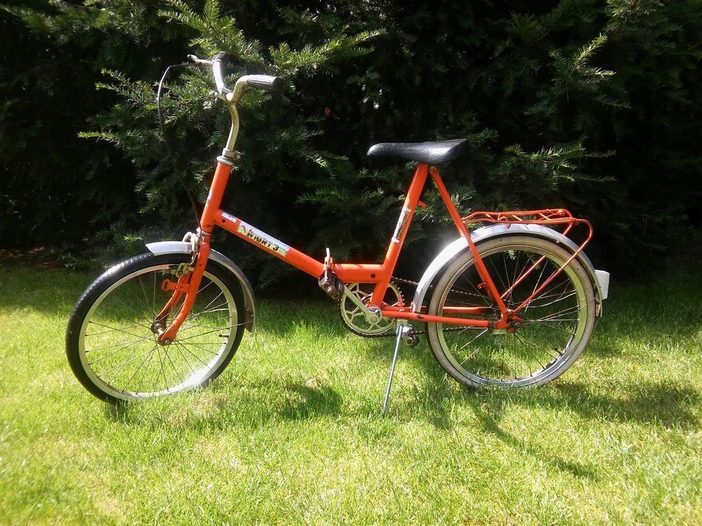 Rower WIGRY 3, składak, PRL - 7494831389 - oficjalne archiwum Allegro