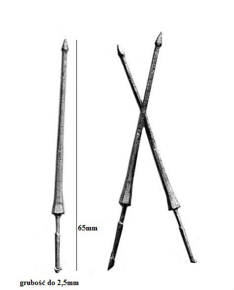 Kopia rycerza - Lanca metalowa 1 szt. WBM - 6962476364 - oficjalne ...