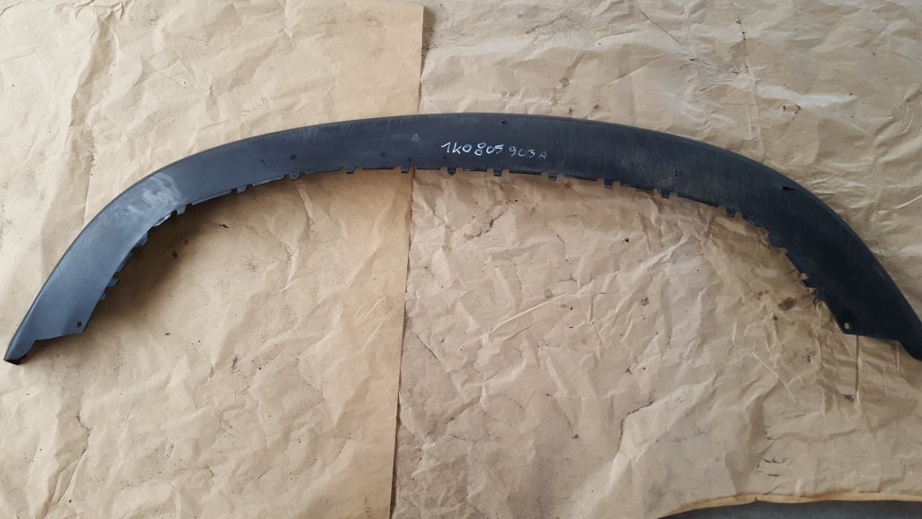 VW GOLF 5 SPOILER ZDERZAKA PRZÓD 1K0805903A - 6057742268 - oficjalne ...