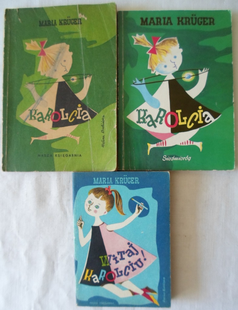 Maria Kruger 3 książki o Karolci - 7336875489 - oficjalne archiwum Allegro