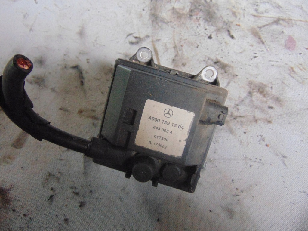 MERCEDES W203 C KLASA PODGRZEWACZ WODY A0001591504 - 7401557384 ...