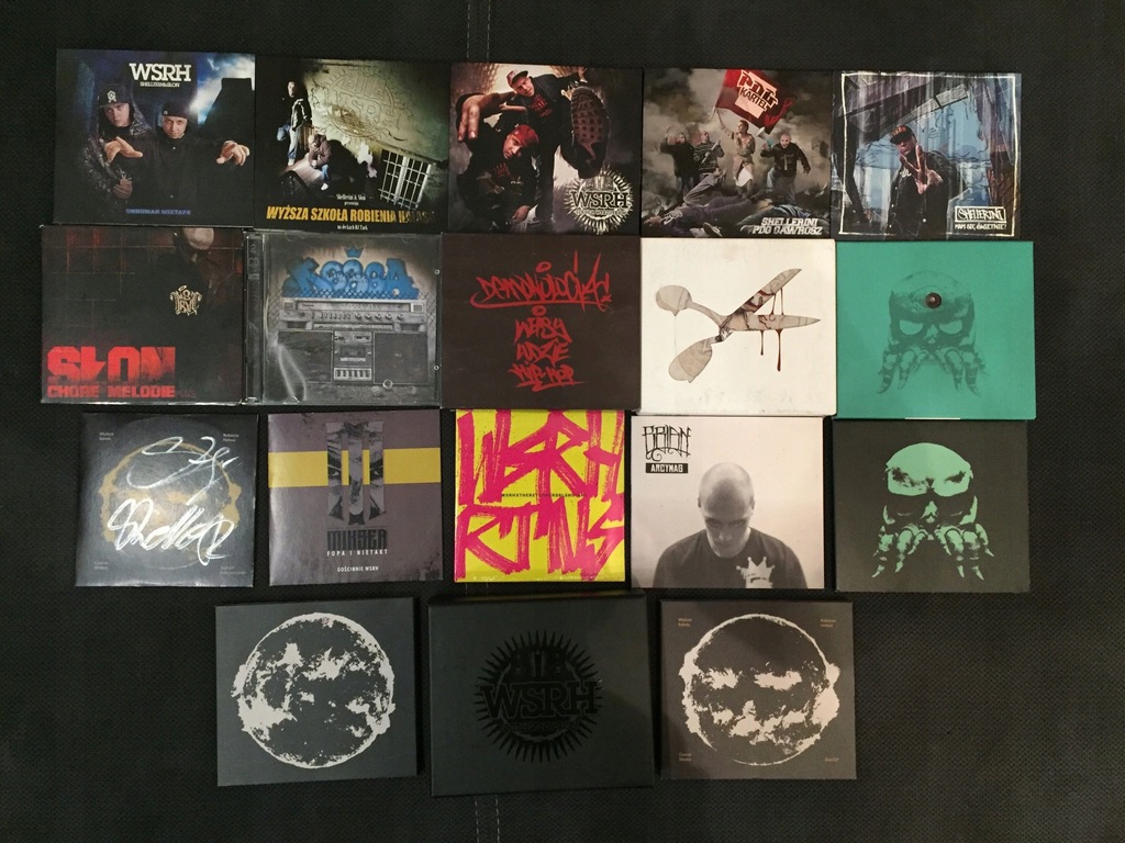 SŁOŃ sheller WSRH DEMONOLOGIA bdf zestaw 18płyt - 7580086618 - oficjalne archiwum Allegro