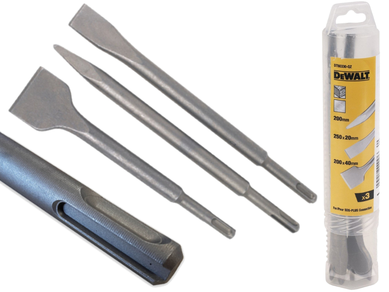 DEWALT DT60330 ZESTAW 3 DŁUT DŁUTA SDS-PLUS SZPIC - 6718929513 ... DEWALT DT60330 ZESTAW 3 DŁUT DŁUTA SDS-PLUS SZPIC - 6718929513 ...