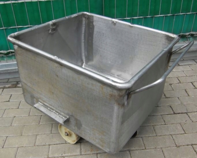 WÓZEK POJEMNIK FARSZU CYMBER NIERDZEWNY - 7486267980 - oficjalne archiwum Allegro