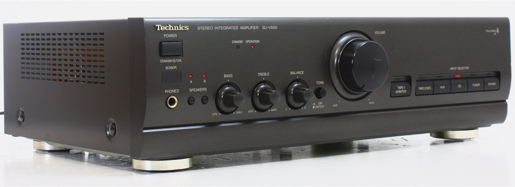 TECHNICS SU-V500 NOWOCZESNY WZMACNIACZ STEREO HIT! - 7312756700 ...