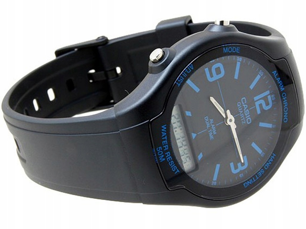 MĘSKI ZEGAREK CASIO AW-90H-2B ORYGINAŁ SKLEP 24H - 7373710620 ...