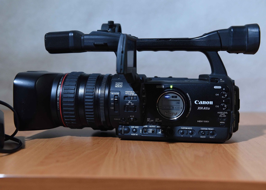 Kamera mini dv Canon XH A1s - 7234402495 - oficjalne archiwum Allegro