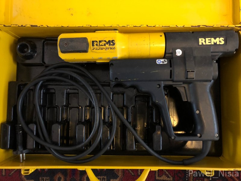 REMS zac. elektr. POWER PRESS ACC 577010 , używana - 7396861944 ...