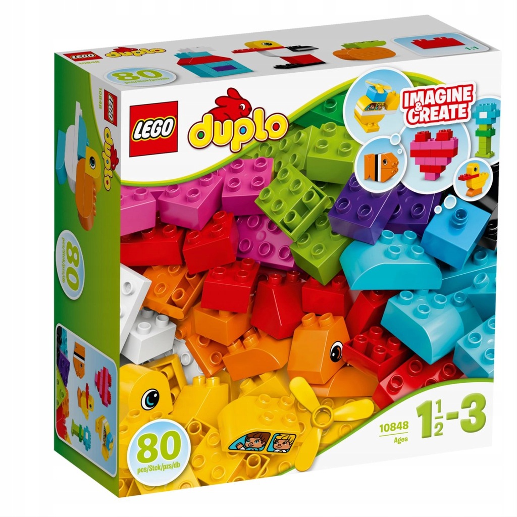 LEGO 10848 DUPLO MOJE PIERWSZE KLOCKI - 7663009596 - oficjalne archiwum ...