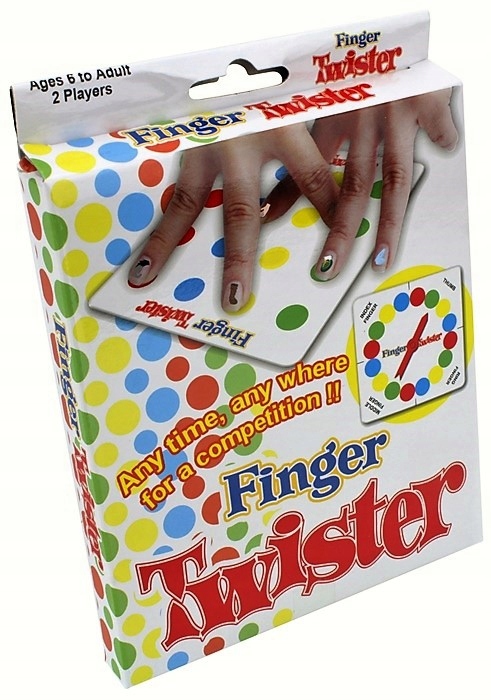 Twister 2w1 Gra Zręcznościowa Klasyczny + Finger - 7701668565 ...