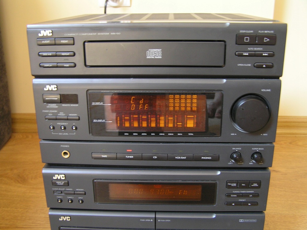 Wieża JVC CA-MX50BK - 7473709673 - oficjalne archiwum Allegro