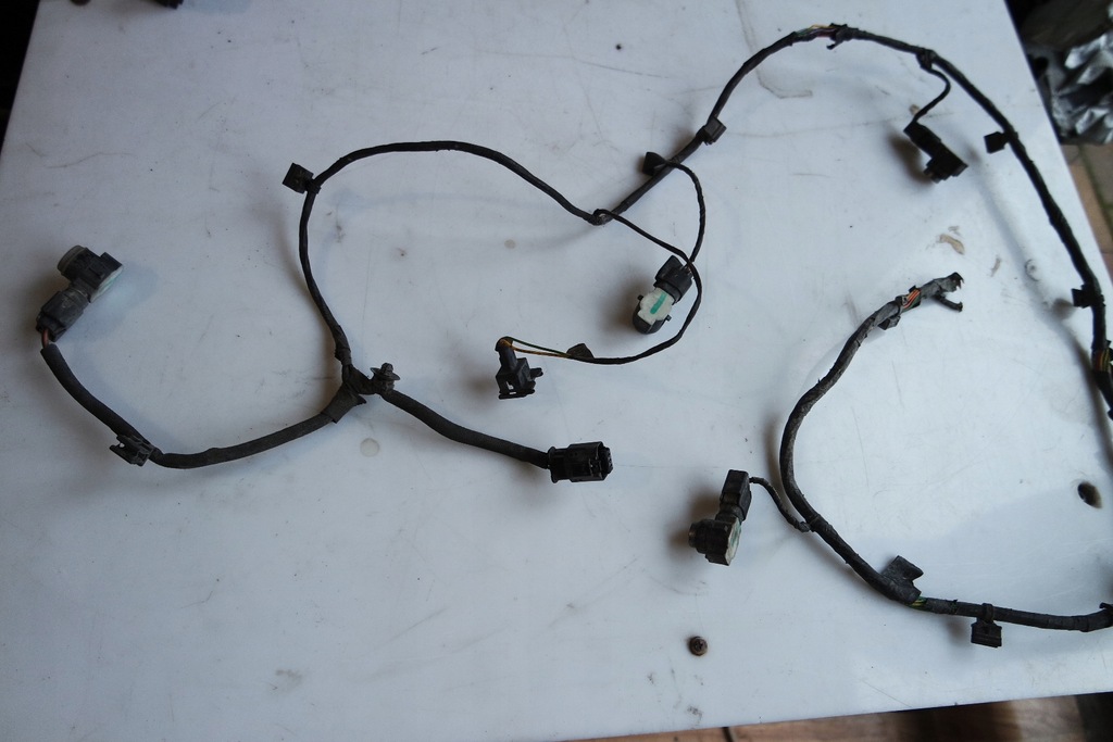 Wiązka 4x Czujnik parkowania Peugeot 508 RXH Przód - 7650047992 ...